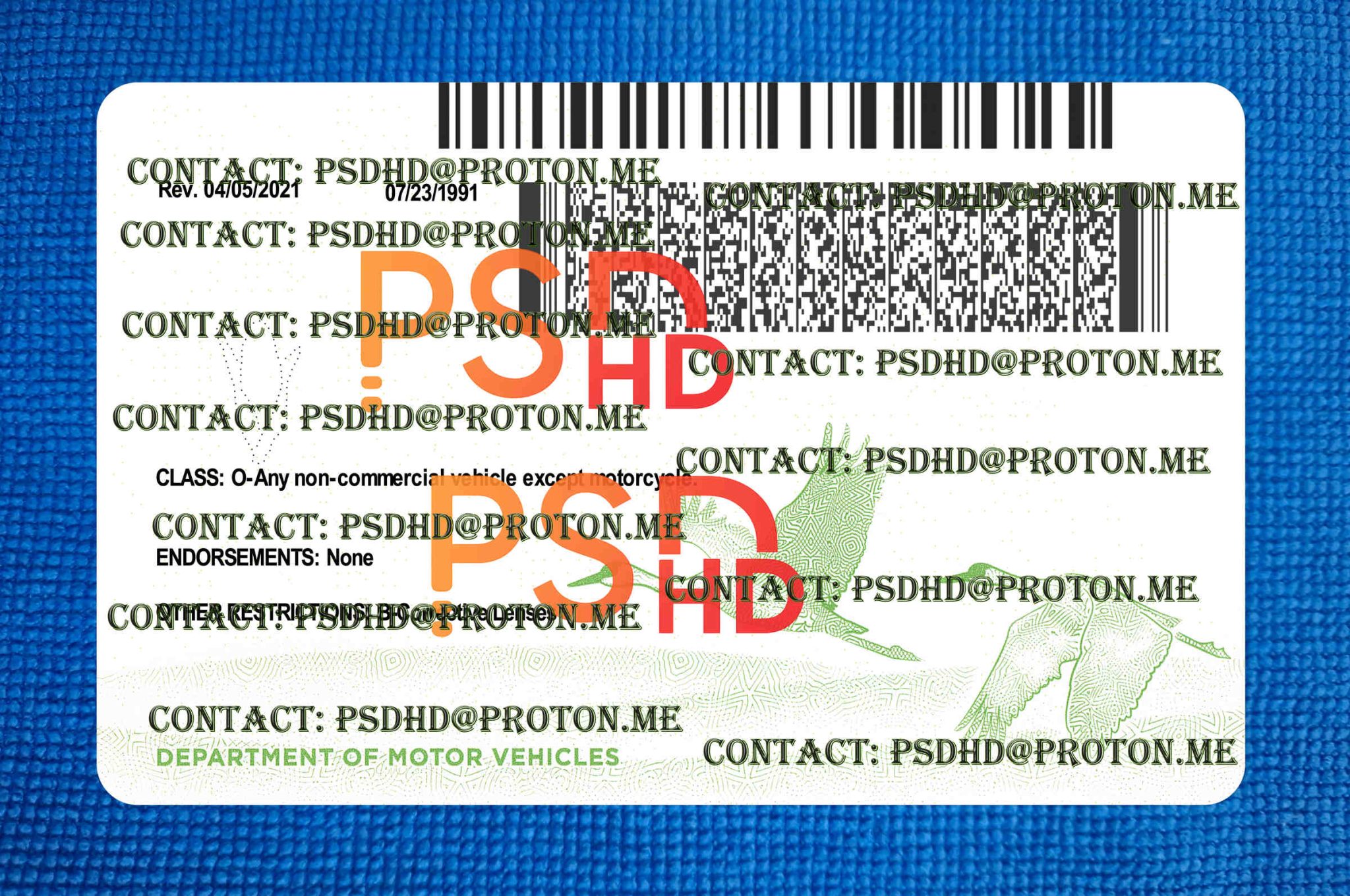 Nebraska Drivers License Template New V1 1200 DPI