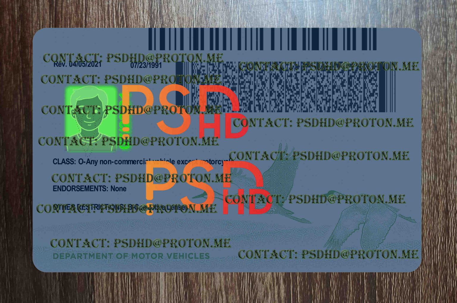 Nebraska Drivers License Template New V1 1200 DPI