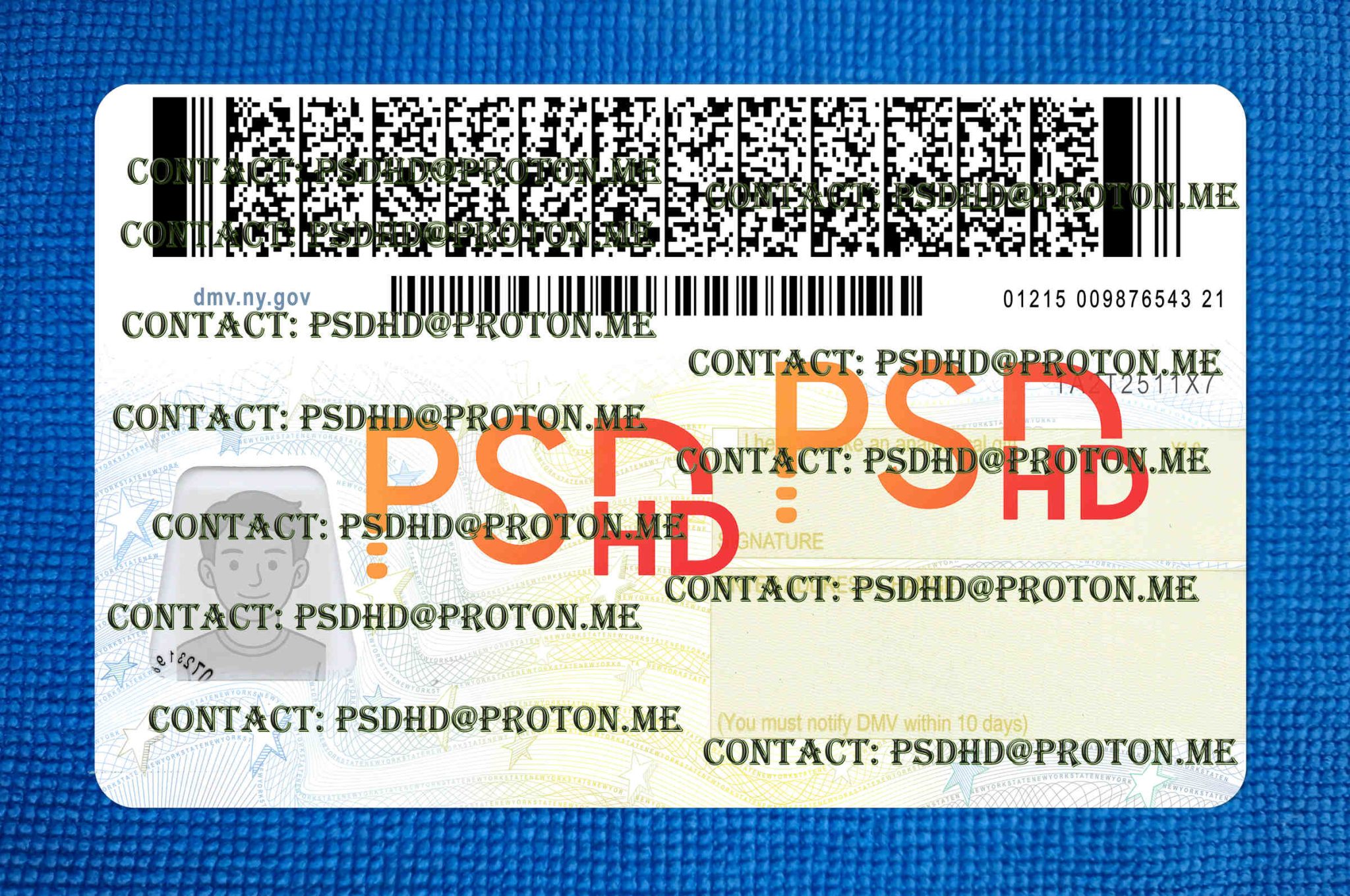 Fake New York Drivers License New V2 1200 DPI